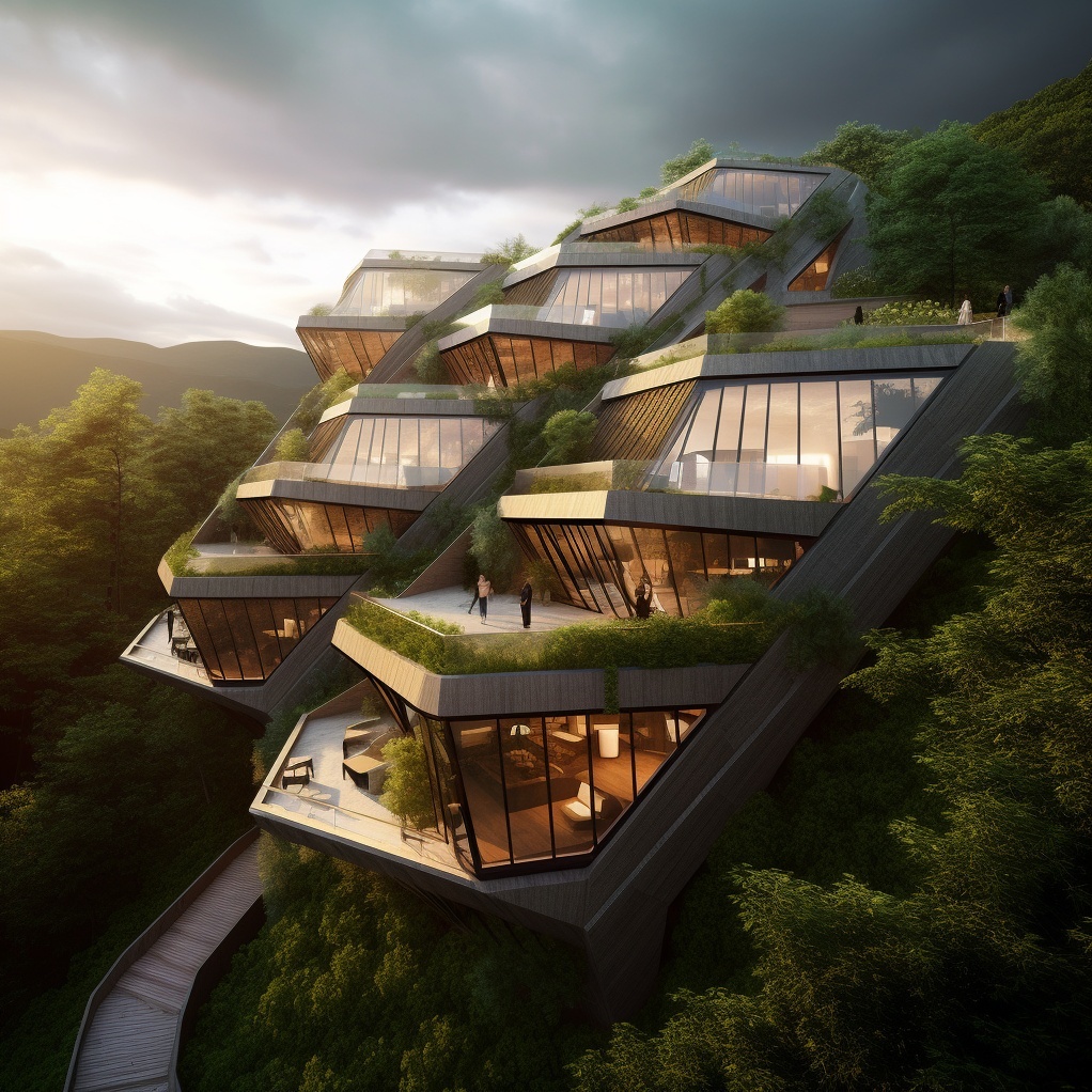 Artificial Intelligence Hotels - AI Generated Pictures