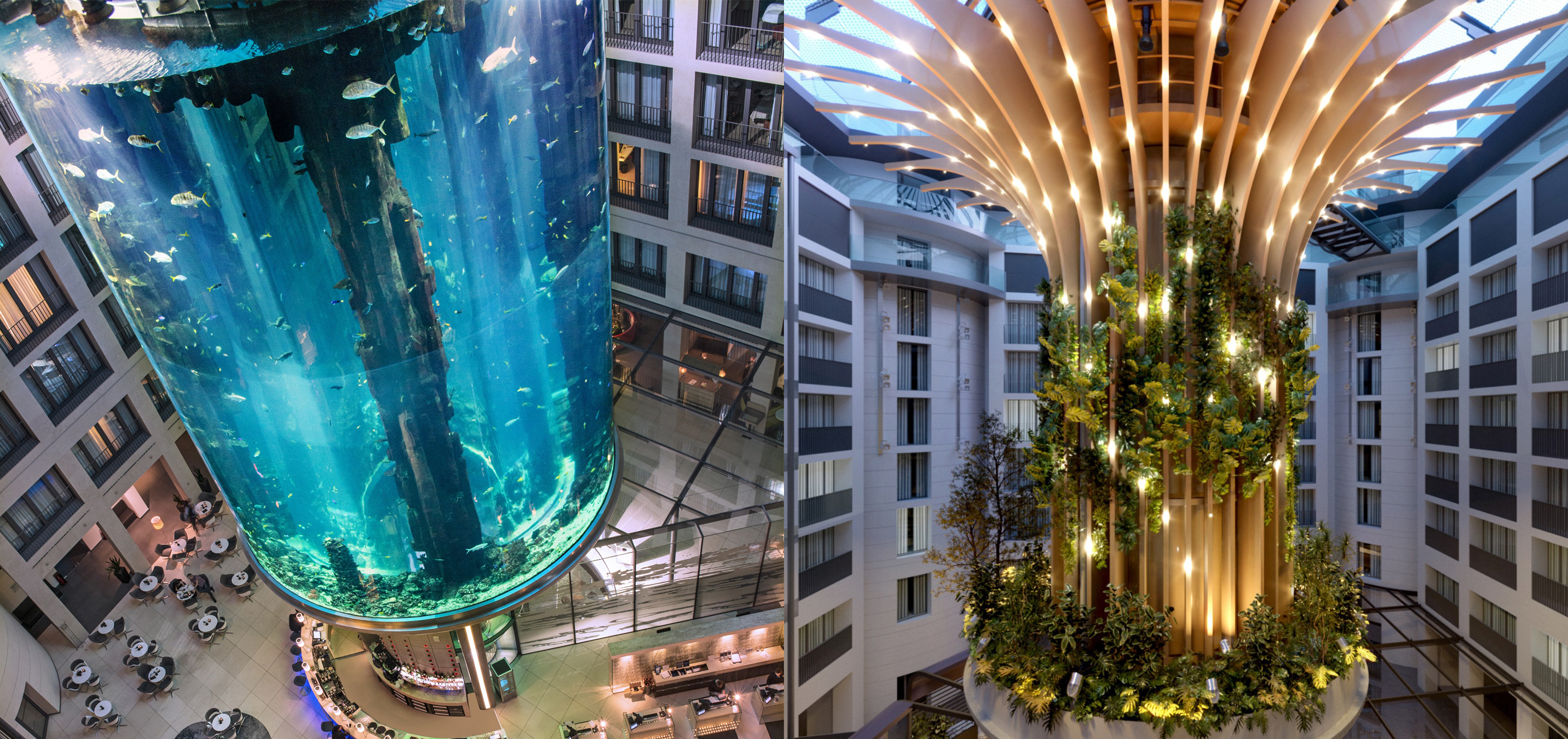 Radisson Blu Berlin - The Home Of The Largest Freestanding, Cylindrical ...
