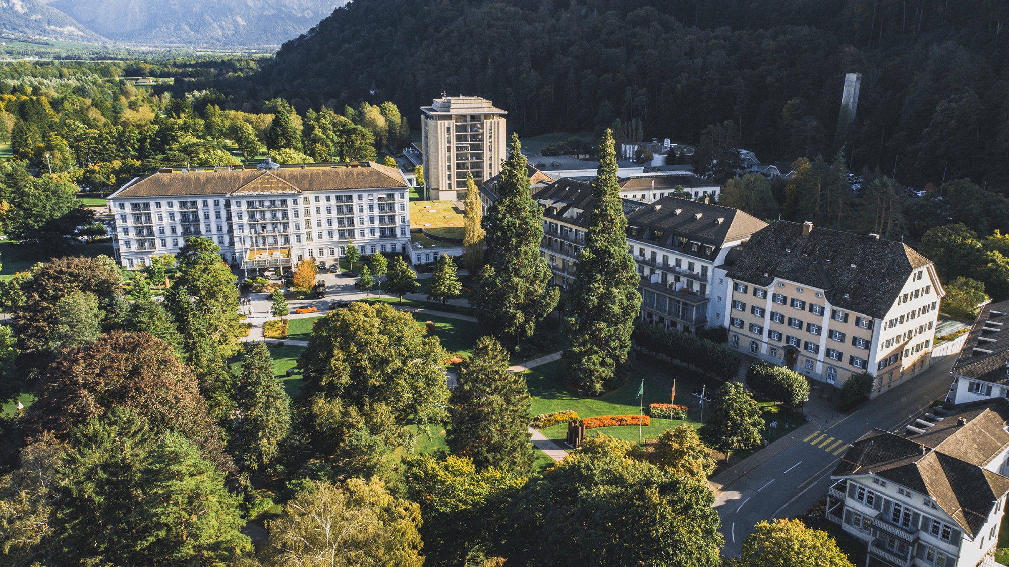 Grand Resort Bad Ragaz - Historical Thermal Spa Complex in Eastern ...