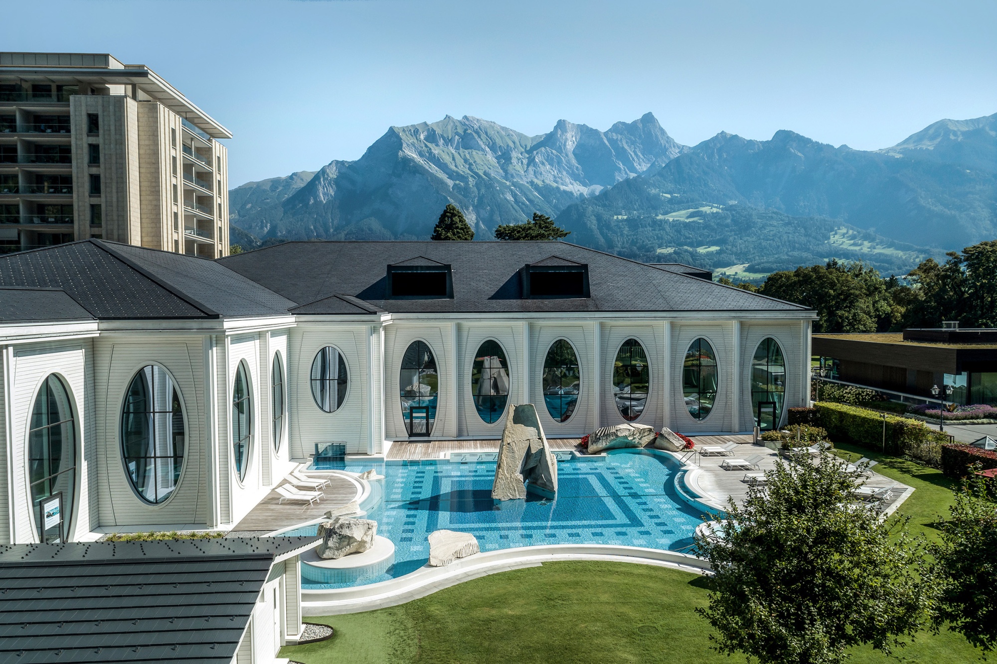 Grand Resort Bad Ragaz - Historical Thermal Spa Complex in Eastern ...