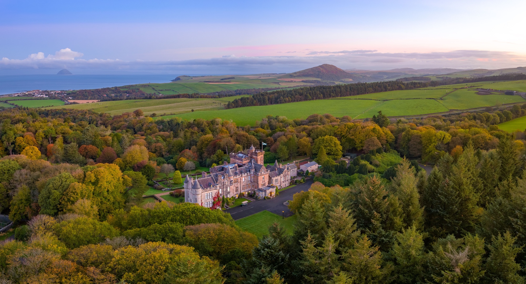 Glenapp Castle - Scottish Fairytale Fortress by the Ocean