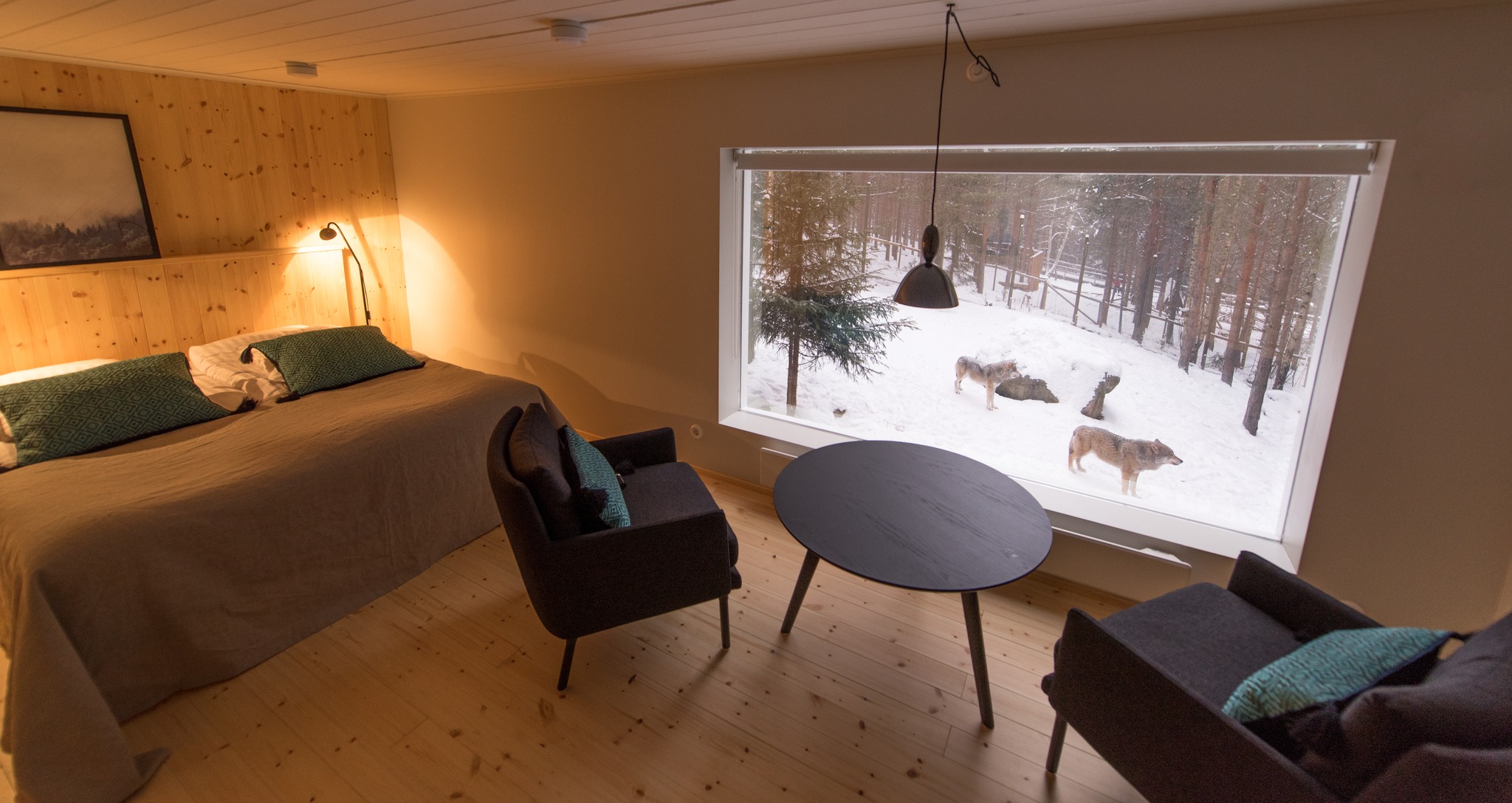 Vildriket Varghotell - The Wolf Hotel in Sweden's Wildlife Park