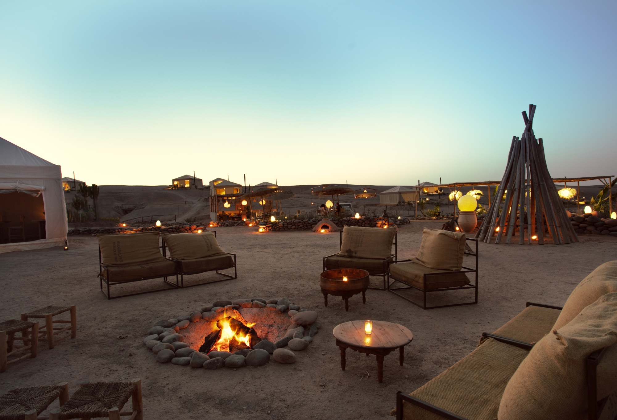 Inara Camp - Glamping in the Moroccan Desert Near Marrakech