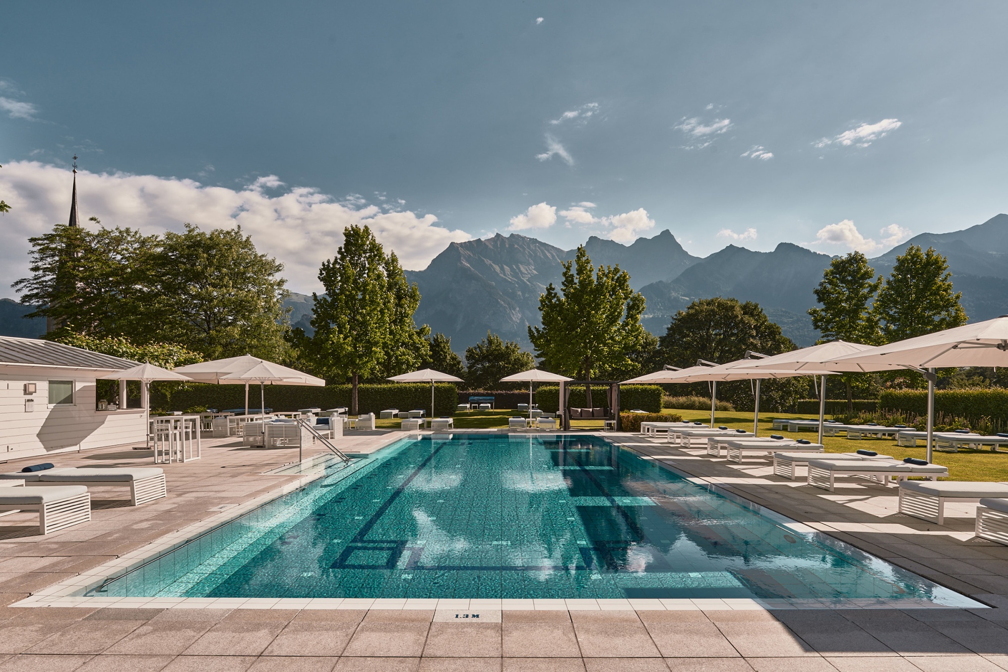 Grand Resort Bad Ragaz - Historical Thermal Spa Complex in Eastern ...