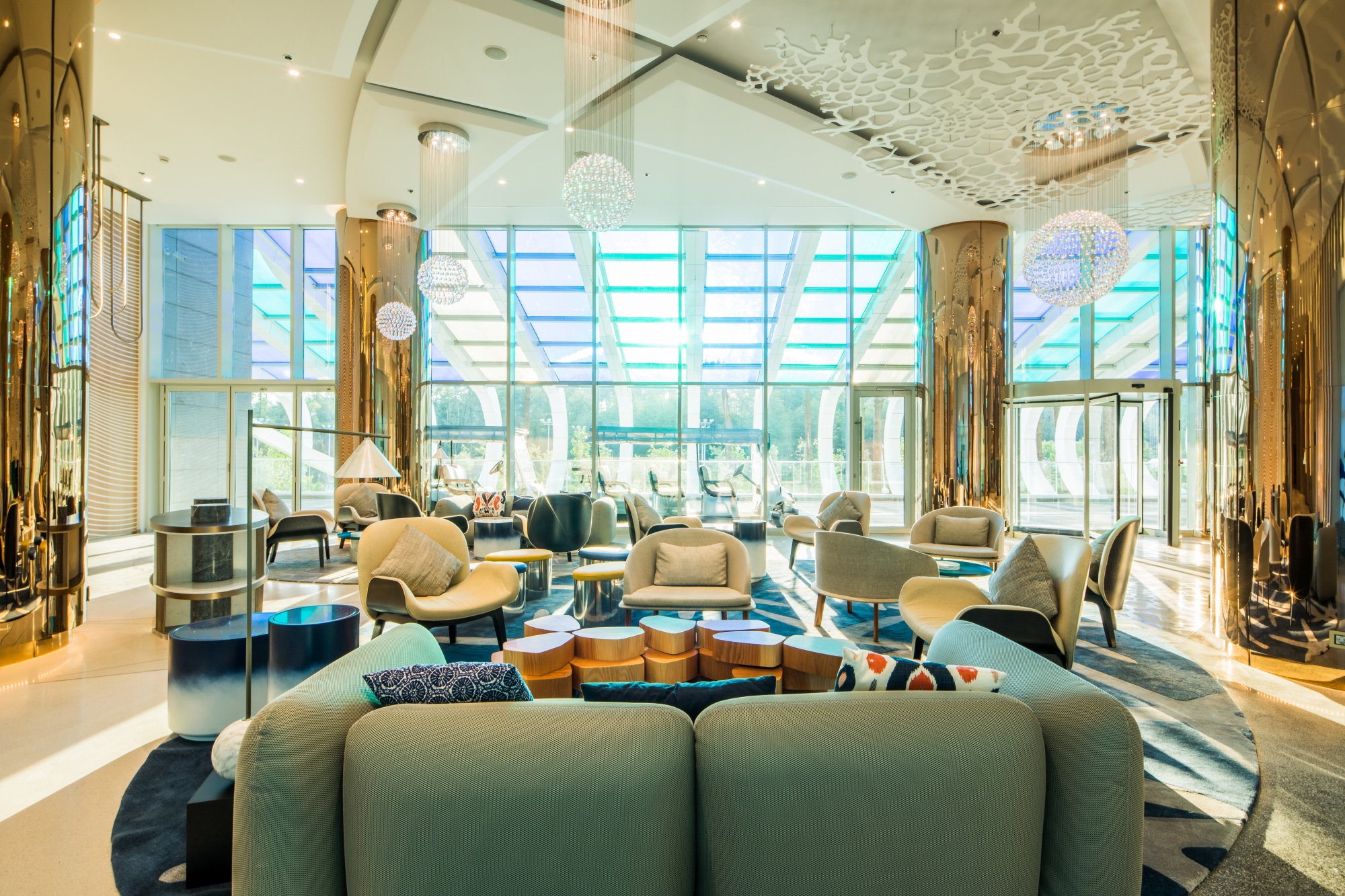 Paragraph Resort - Georgian Hotel with a Super Long Pool Extending into ...